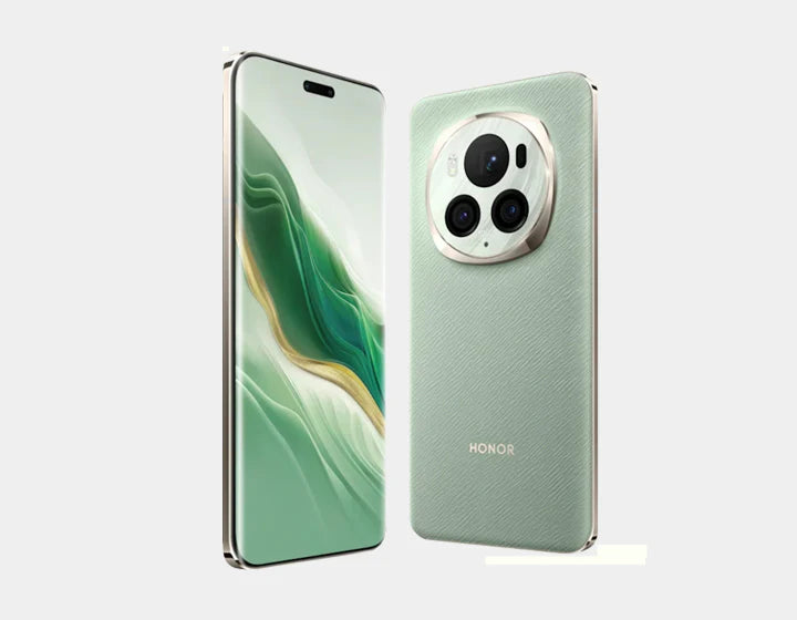 The Honor Magic 6 Pro 5G Dual SIM 512GB 12GB Epi Green has cutting-edg ...