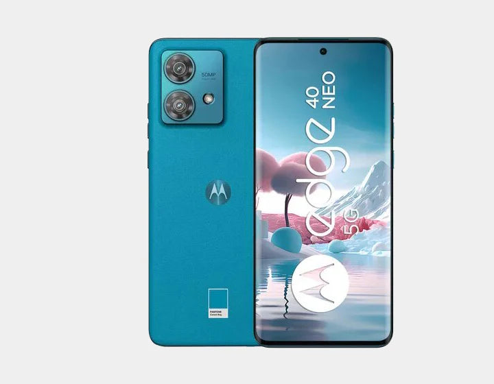 The Motorola Edge 40 Neo 5G Dual-SIM 256GB 12GB Caneel Bay will help y ...