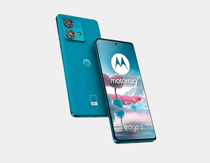The Motorola Edge 40 Neo 5G Dual-SIM 256GB 12GB Caneel Bay lets you re ...