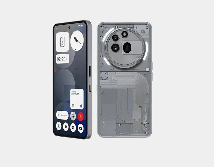 The Nothing Phone 3a Pro 5G Dual SIM 256GB 12GB Grey, a slim 12GB/256G ...