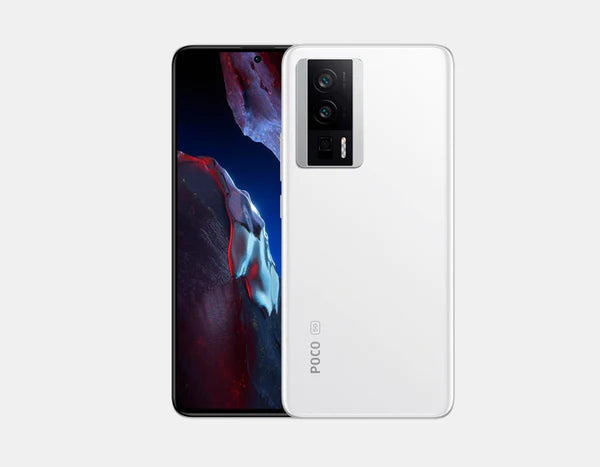 The Xiaomi Poco F5 PRO 5G Dual SIM 256GB 12GB White is a sleek, high-p ...