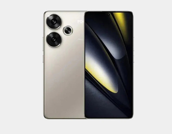 The Xiaomi Poco F6 5G Dual SIM 512GB 12GB Titanium combines flagship p ...