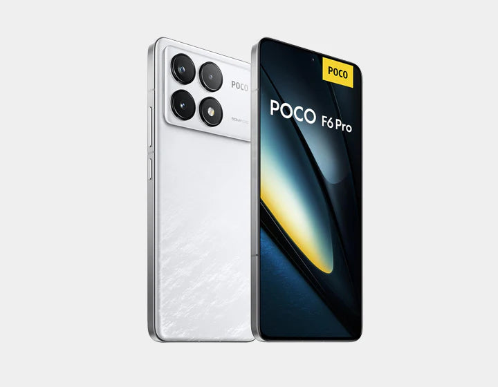 The Xiaomi Poco F6 PRO 5G Dual SIM 512GB 12GB White combines cutting-e ...